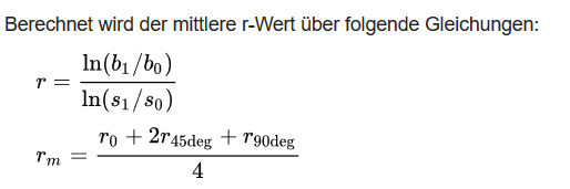 Kennwertermittlung bei der Blechbearbeitung: Erklären Sie…