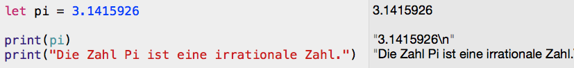Print-Funktion (Printing Constants and Variables) [2] | Swift 2 | Repetico