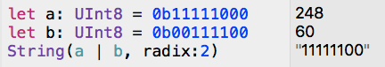 Bitwise OR Operator | Swift 2 | Repetico