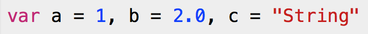 Mehrfache Deklarierung von Variablen oder Konstanten in ... | Swift 2 | Repetico