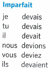 devoirImparfait | 02 Franz VK devoir | Repetico