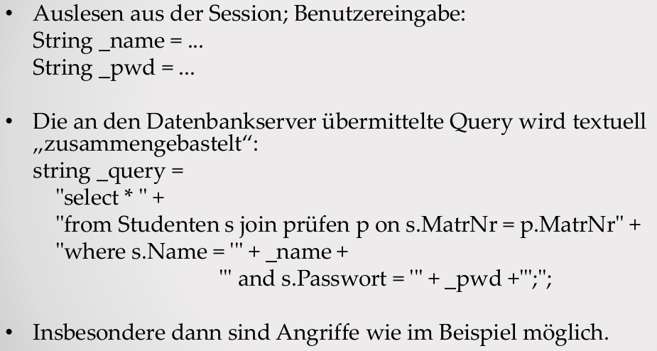 Wie funktioniert SQL-Injection? | DB II | Repetico