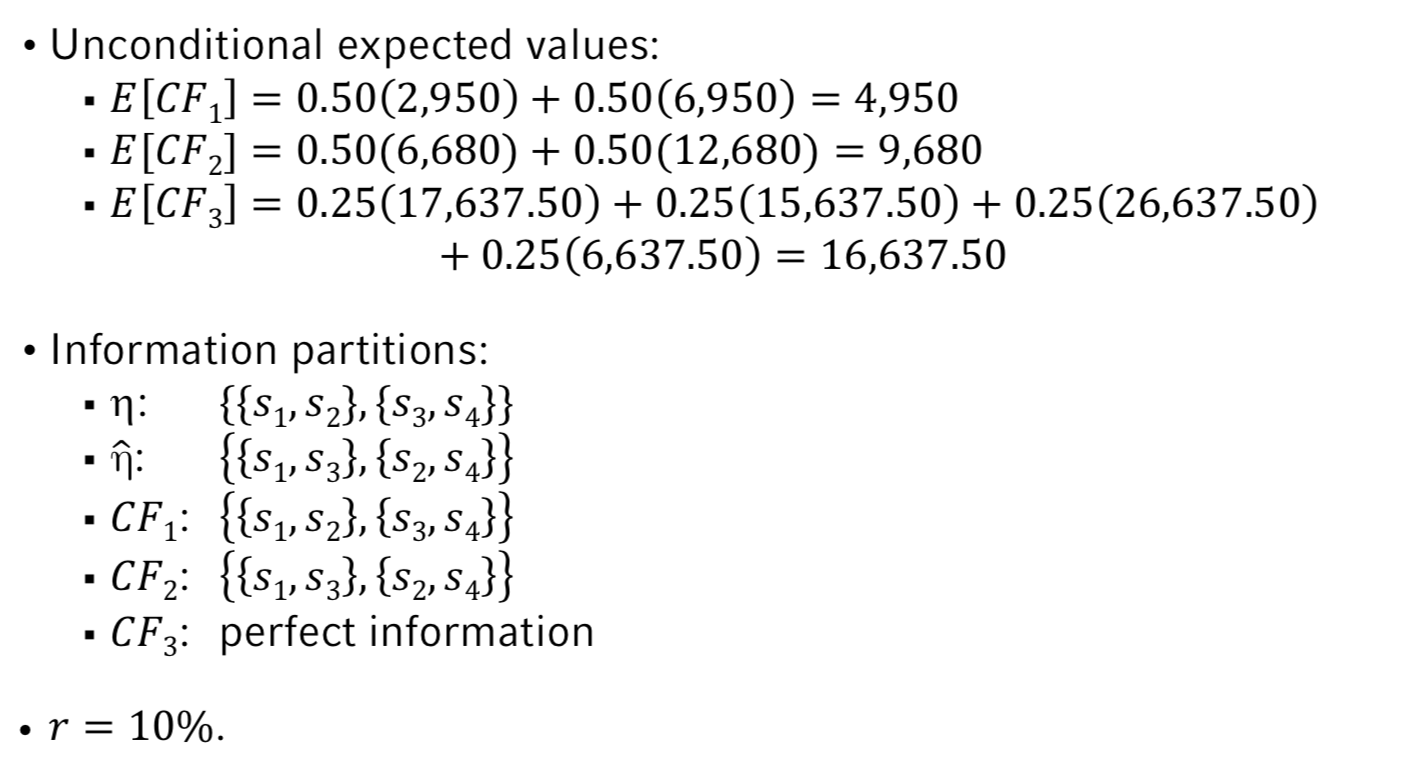 Extended Illustration:Calculate unconditional expected v ...