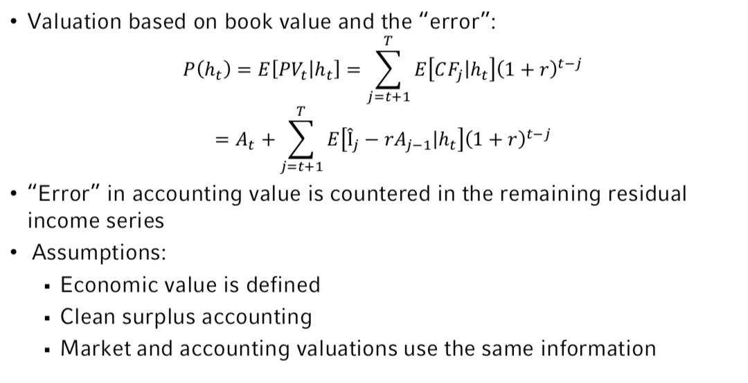Stock and Flow “Errors” & Assumptions - Valuation ba... | Accounting ...