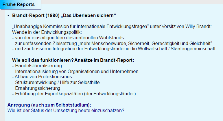 Wie soll das funktionieren? Ansätze im Brandt-Report | Leadership ...