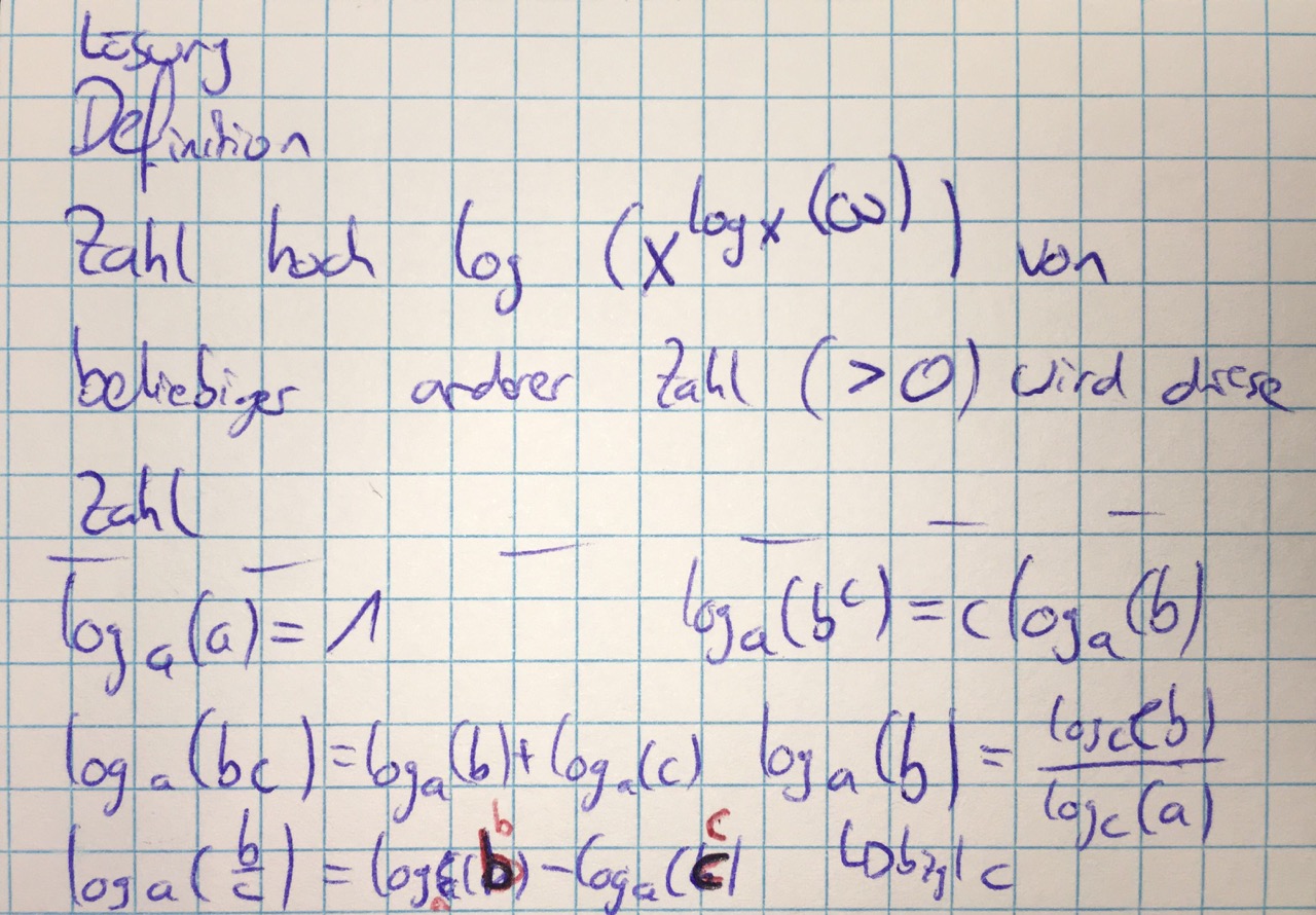 Logarithmen﻿ | Mathematische Grundlagen | Repetico