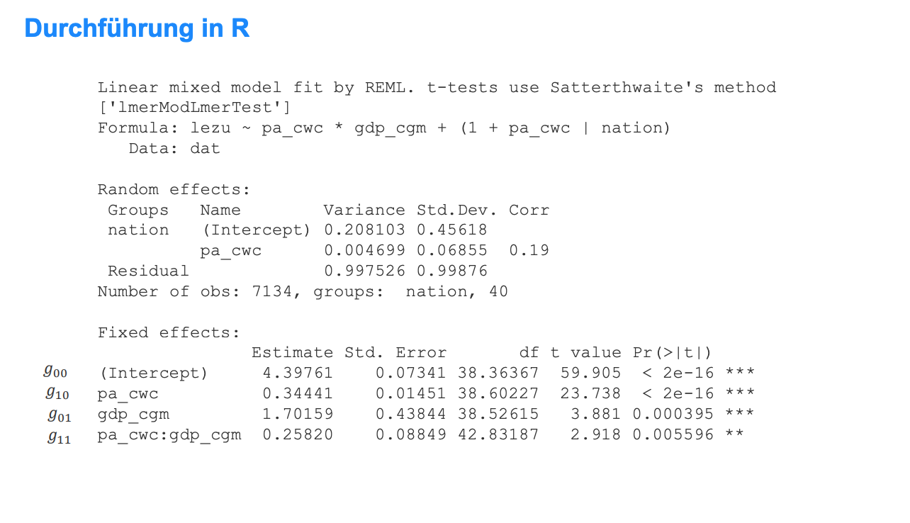 Interpretiere folgenden Output! | Multivariate Analyse | Repetico