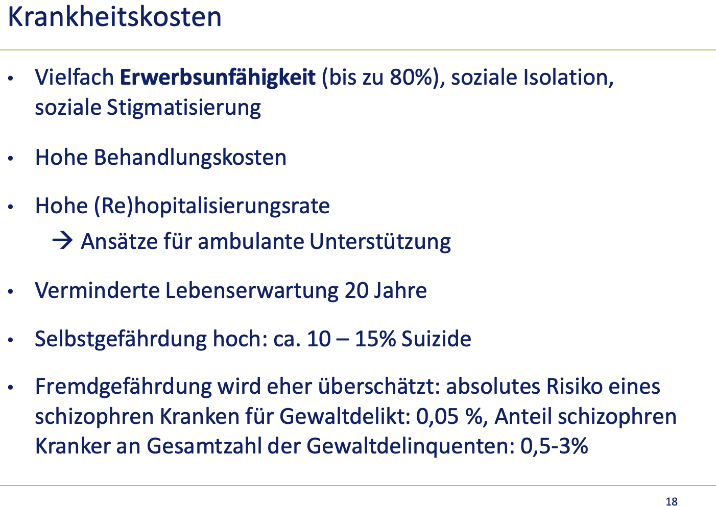 Was kann man über von psychotisch Erkrankten Krankheits... | Klinische ...