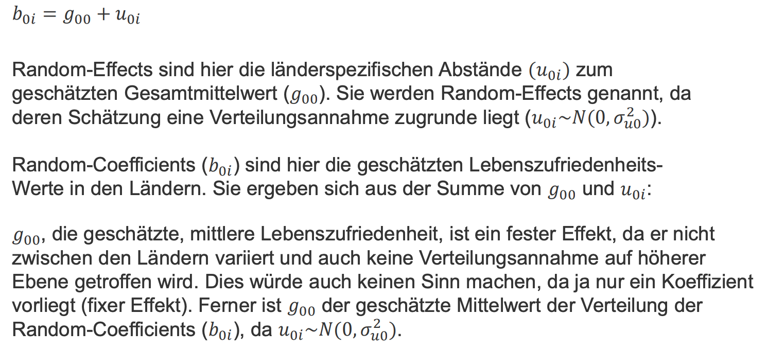 Was sind die Random-Effekts und wie grenzen sie sich von de…
