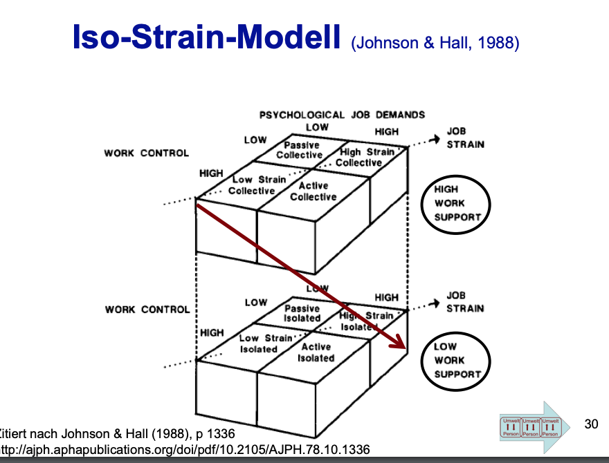 Zeichne das Iso-Strain-Modell auf! | Gesundheitspsychologie | Repetico