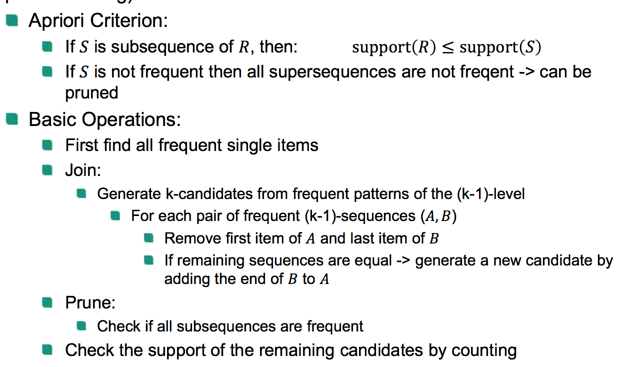 Frequent Sequential Pattern Mining: Apriori Algorithm (f... | Service ...