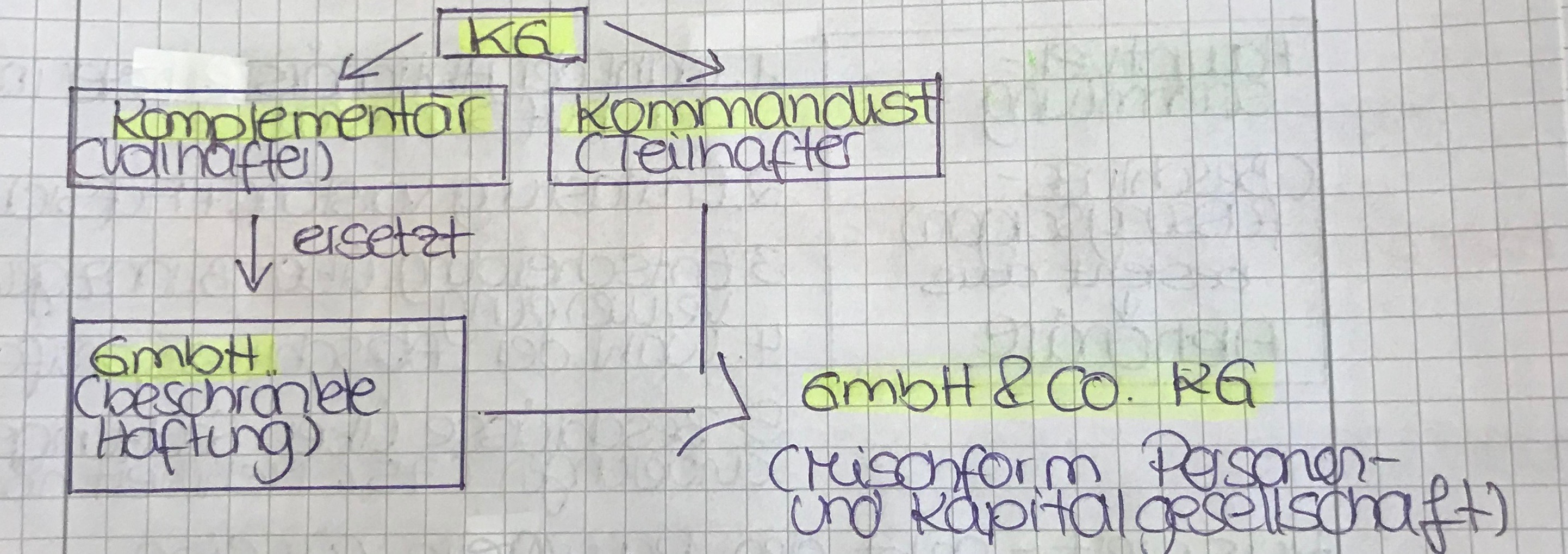 Wie setzt sich eine GmbH & Co. KG zusammen und was sind die…