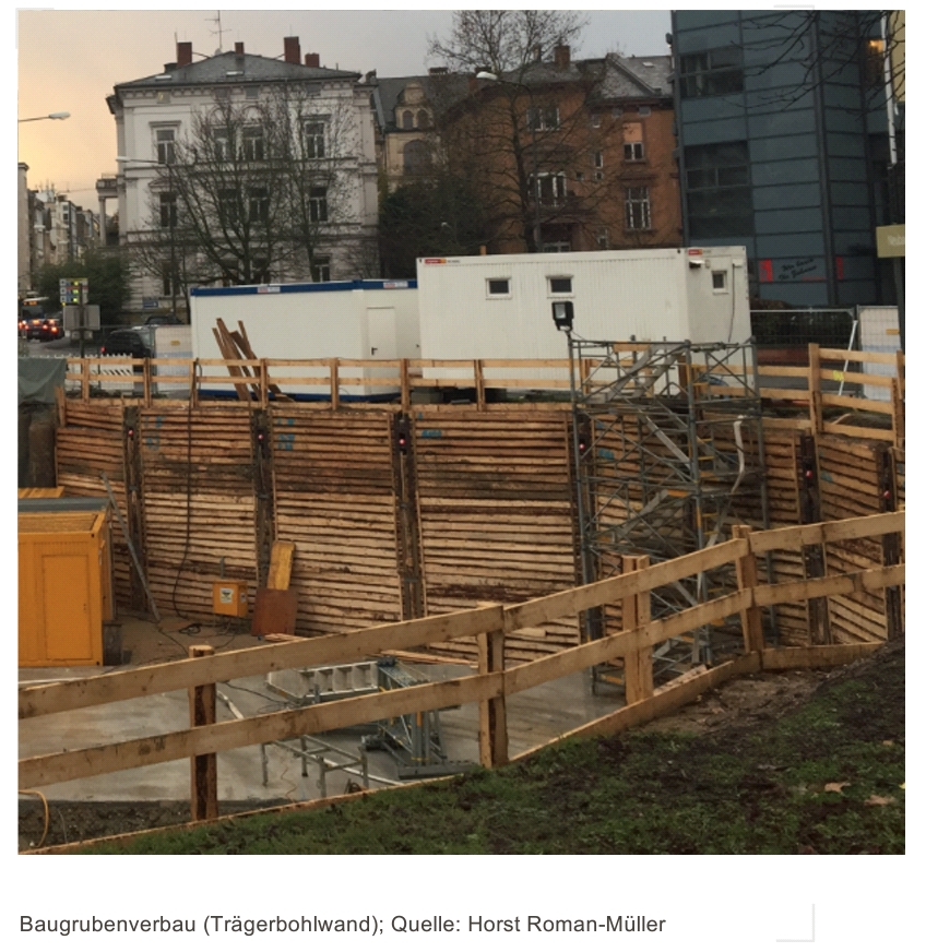 Was ist unter einer Trägerbohlwand ("Berliner Verbau") zu v…