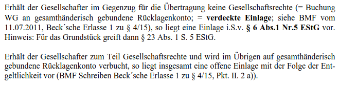 Gründung von PersG Wie ist die Einbringung von Wirtsch... | PersG ...