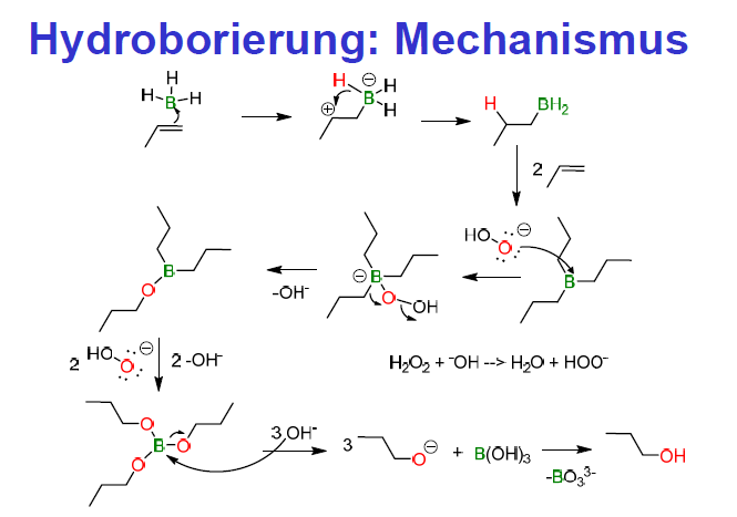 Anti-Markovnikov, Hydroborierung | OC | Repetico
