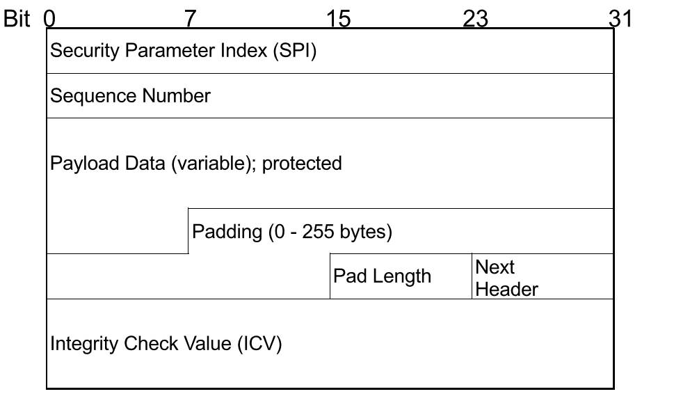 ESP Header im Detail | IT-Sicherheit | Repetico