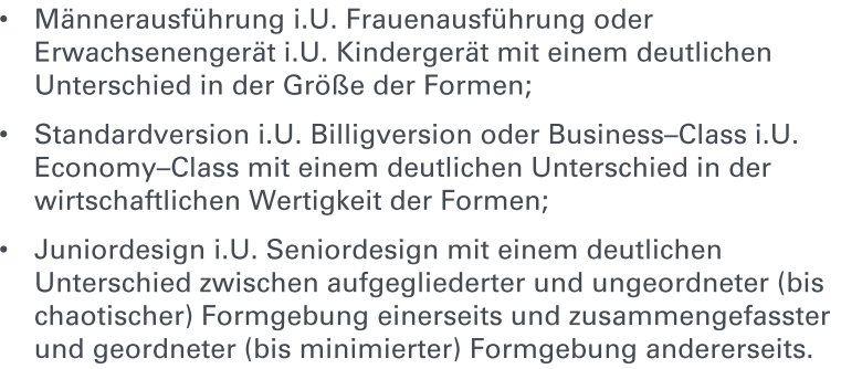 3 Beispiele für demografisch bedingte Formvarianten | Technisches ...