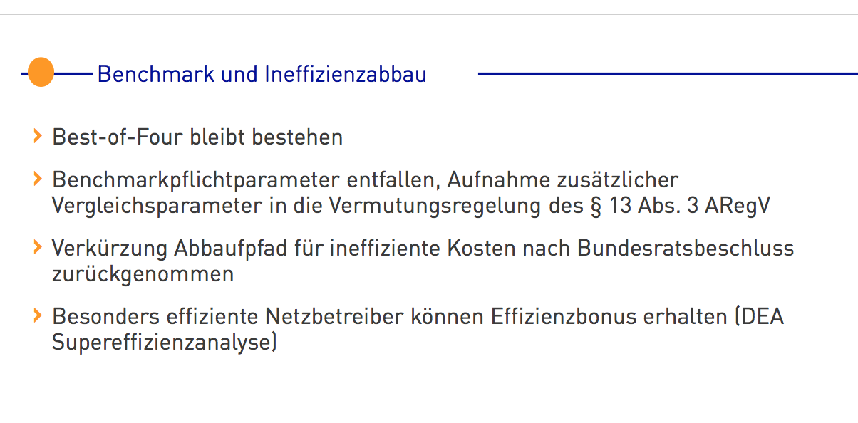 Weiteres Vorgehen nach der 3.RP | Energy Networks and Regulation | Repetico