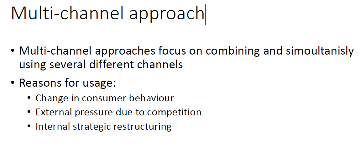 Multi-channel approach | Vertriebsmanagement | Repetico