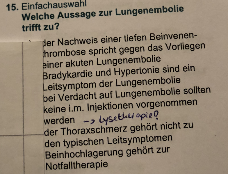 Lungenembolie | Pulmo | Repetico