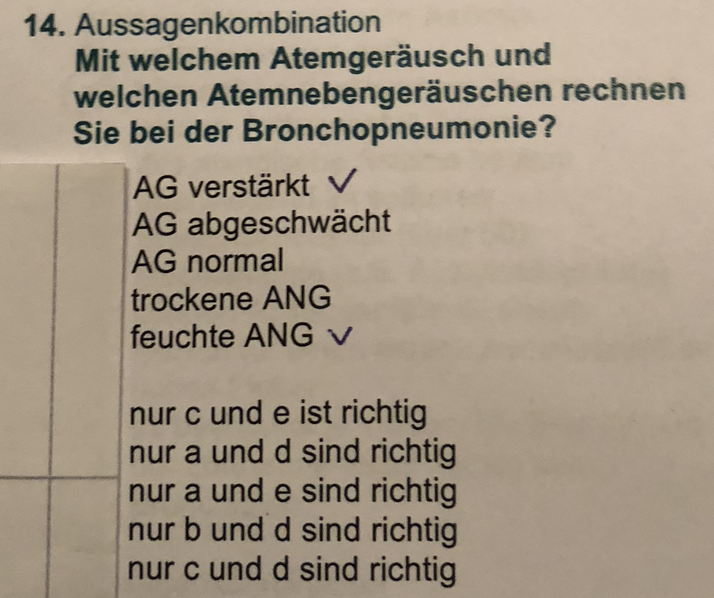 Bronchopneumonie | Pulmo | Repetico