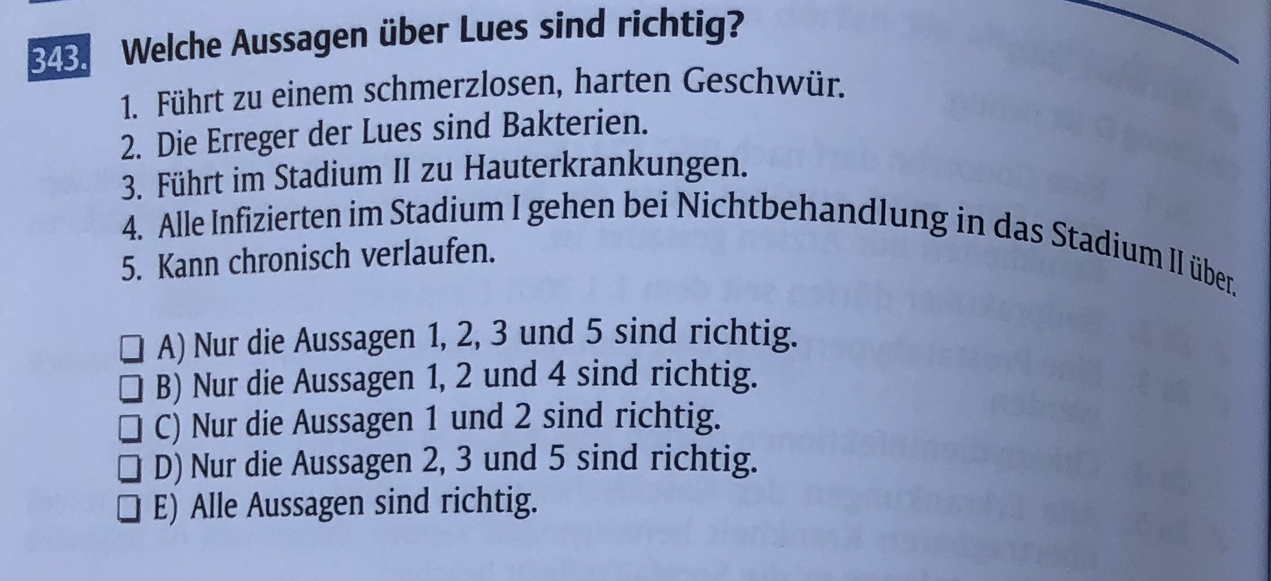 Lues | Gynäkologie | Repetico