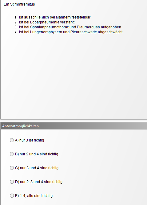 Stimmfremitus | Pulmo | Repetico