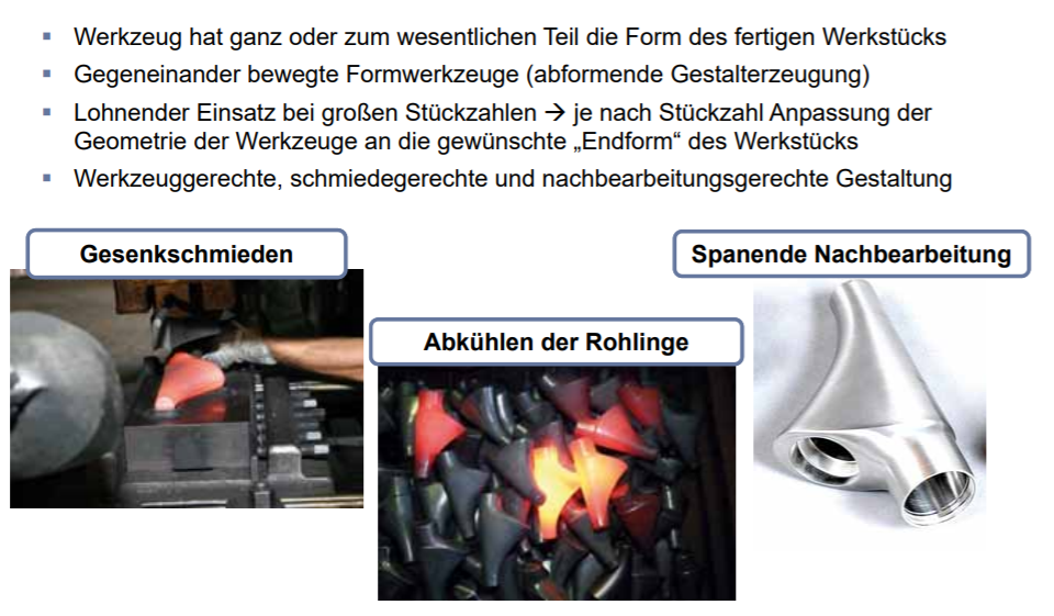 DruckumformenGesenkformen: Merkmale und Eigenschaften | Tec…