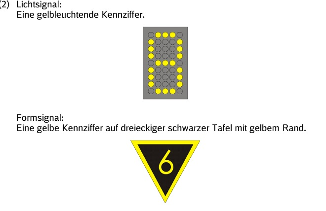 Wie ist die Bezeichnung und Bedeutung des Signals? | Lokführer Wissen ...
