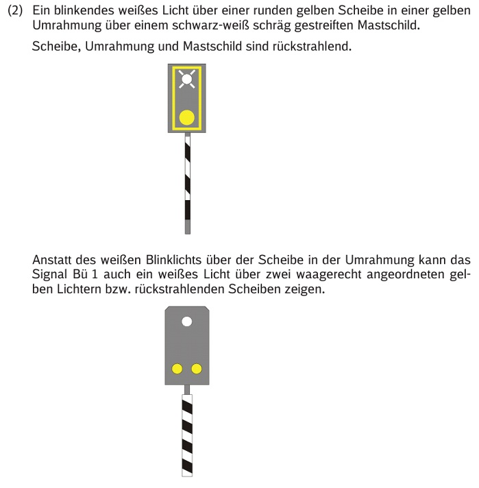 Wie ist die Bezeichnung und Bedeutung des Signals? | Lokführer Wissen ...
