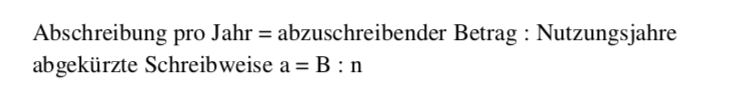 Welche Abschreibungsmethoden kommen in der Kosten- und Leis…