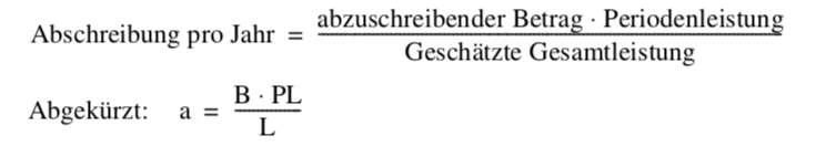 Welche Abschreibungsmethoden kommen in der Kosten- und Leis…