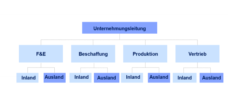 Organigramm integrierte Struktur | BW17 - Kurs 1 | Repetico
