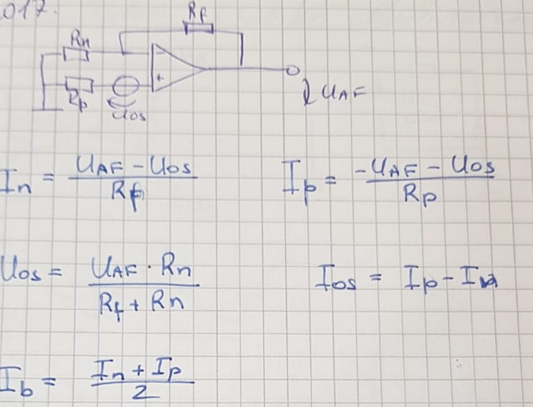 Zeichnen Sie eine Messschaltung zur Messung von IN ﻿e ...