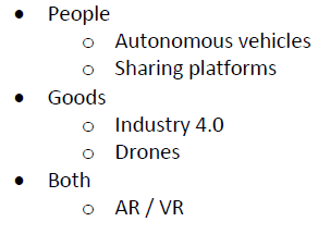 Disruptive Technologies in Mobility | ASM | Repetico