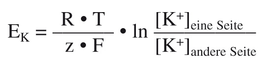Was ist das Nernst-Potential? Und wo sind die Grenzen diese…