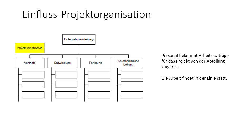 Was ist Einfluss-Projektorganisation? | IT-Projektmanagemen…