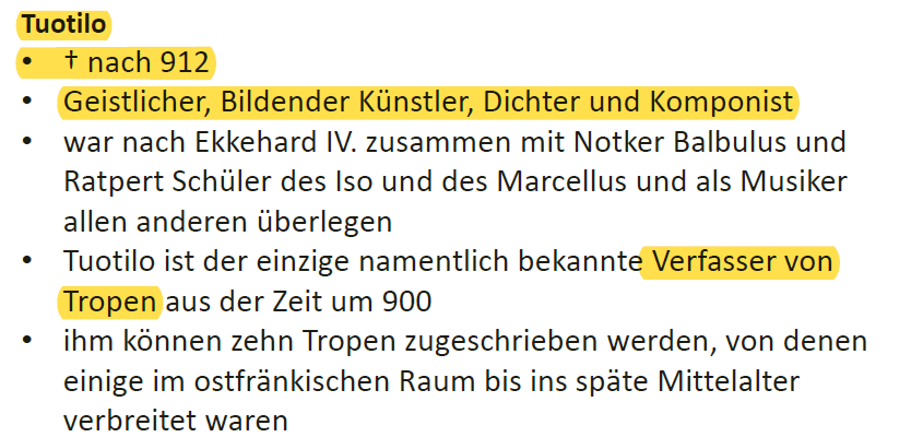 Wer schaffte neben Notker Balbulus in St. Gallen? | Musikge…
