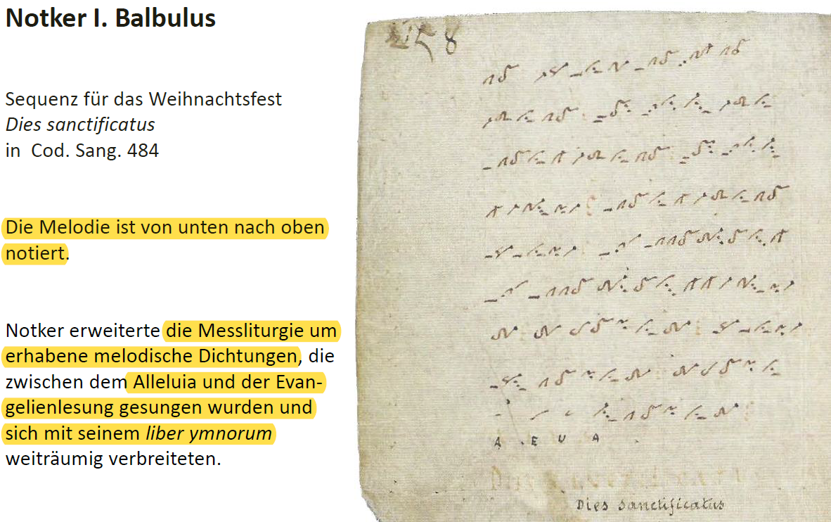 Wer war Notker Balbulus? | Musikgeschichte 1 | Repetico