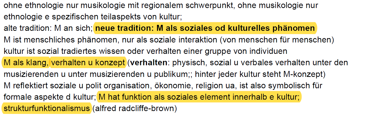 Welche Aspekte verfolgte Alan P. Merriam in der EM? | Einführung in die ...