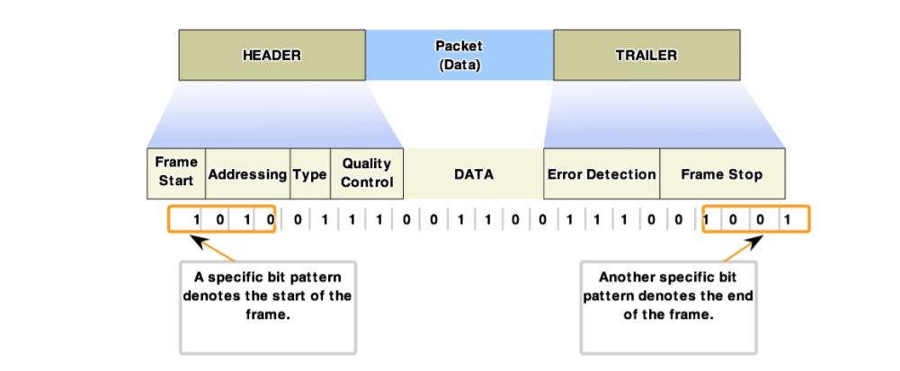 Wie ist eine Frame auf Layer 2 typischerweise aufgebaut?... | Netzwerke ...