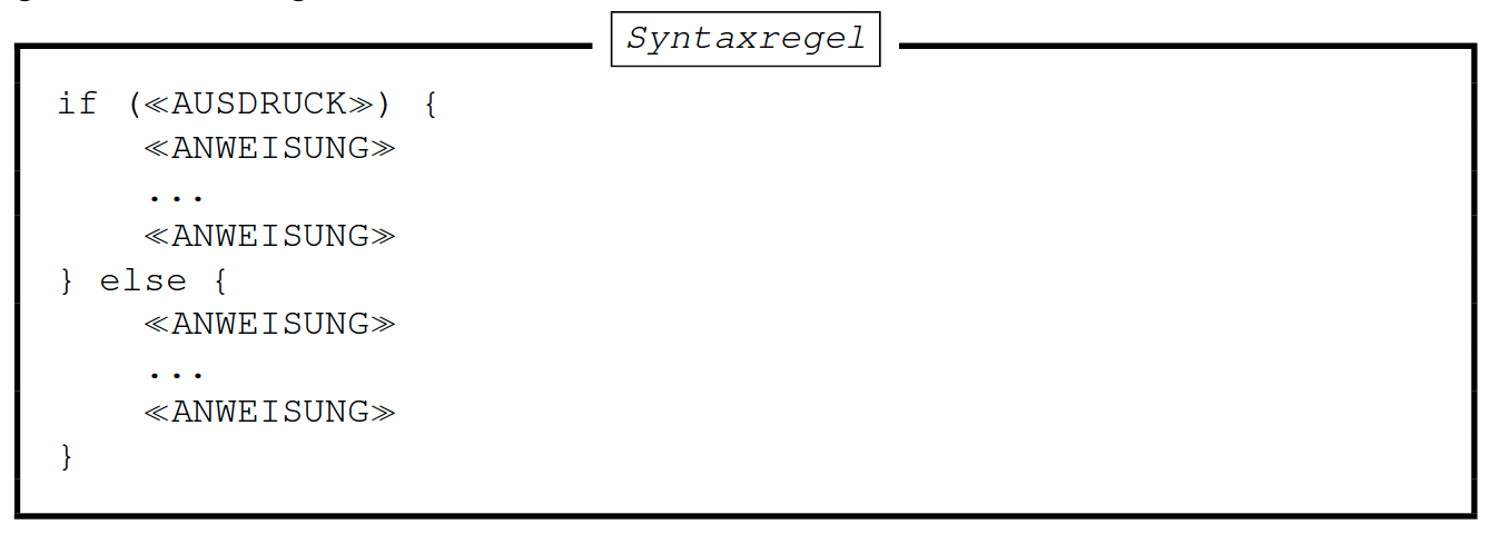 if-Anweisung | Proksy | Repetico