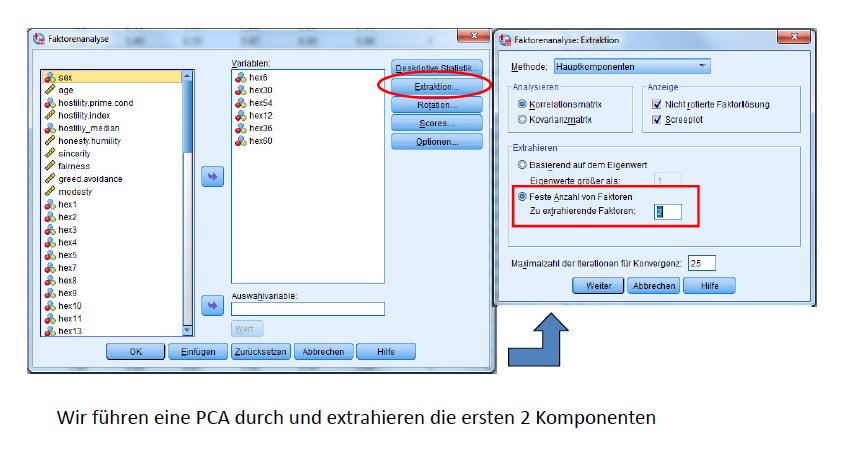 Beispiel 2 - Durchführung PCA in SPSS | Statistik für Fortg…