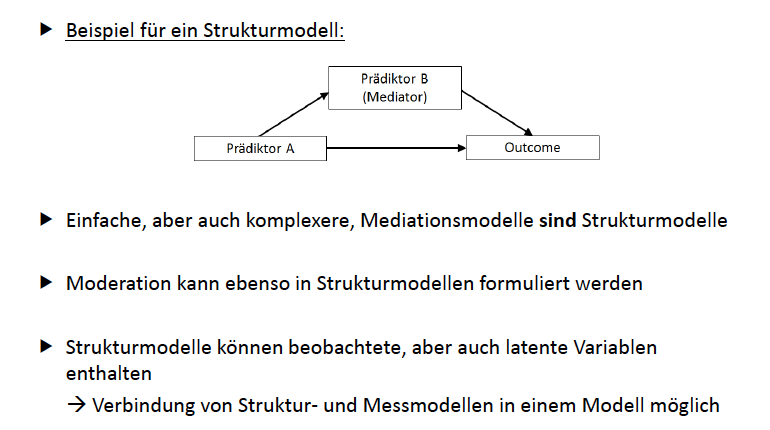 Beispiel für Strukturmodell | Statistik für Fortgeschrittene | Repetico